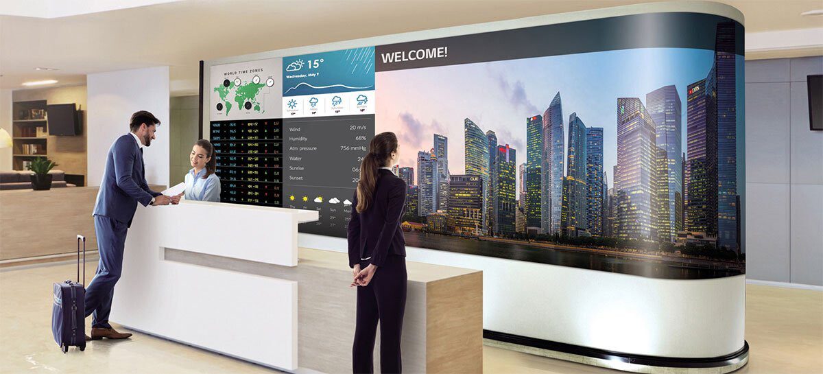 Painel LG LED Signage - Série LSAA - Geek Chic