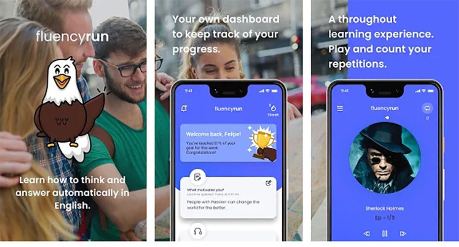 FluencyRun - app gratuito de inglês inspirado na neurociência - Geek Chic