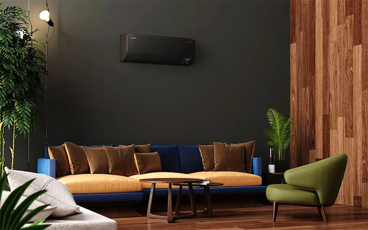 Ar-condicionado WindFree Black Edition: Conforto e Eficiência Energética em um Toque - Geek Chic